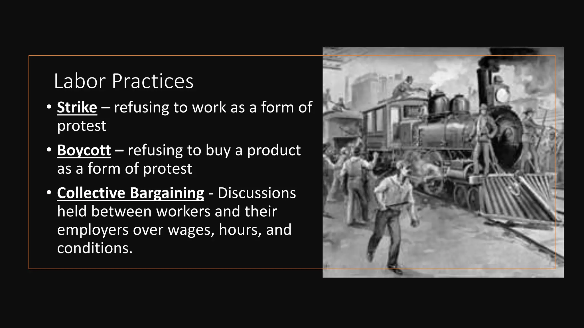 Labor v Management and Strikes | PPTX