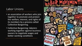 Labor v Management and Strikes | PPT