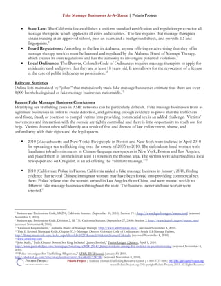 3B/12 fake massage businesses | PDF