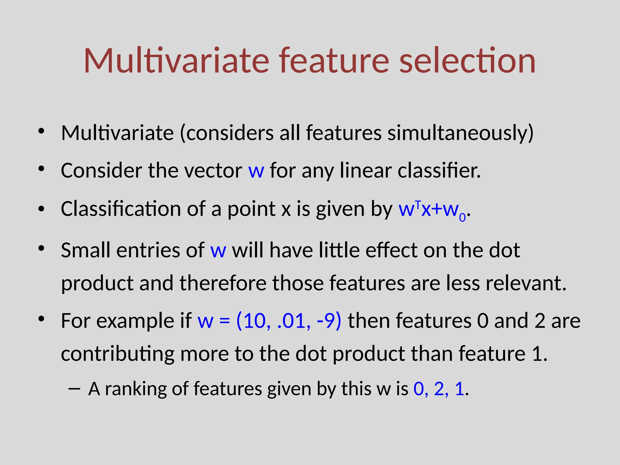 feature selection in machine learning explained | PPTX