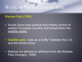 3b - Lesson 3 - Introduction to the Cold War.pptx | War and Conflicts