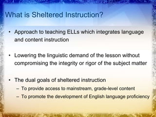 Developing the Classical ESL Model | PPT