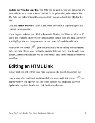 how-to-create-links | PDF