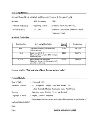 Ganesh Manjunath Hegde | DOCX