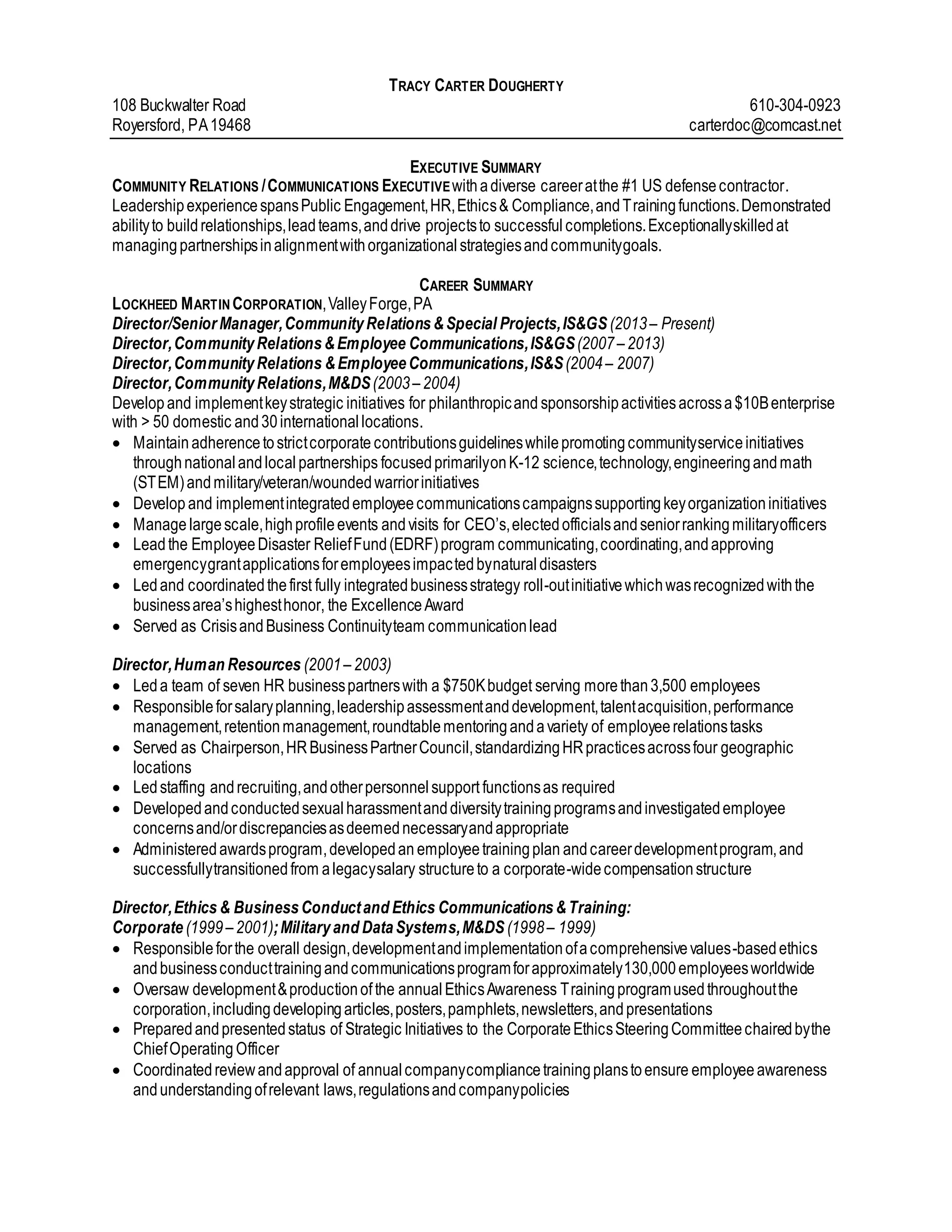 Carter Dougherty Resume June 2015 | DOCX