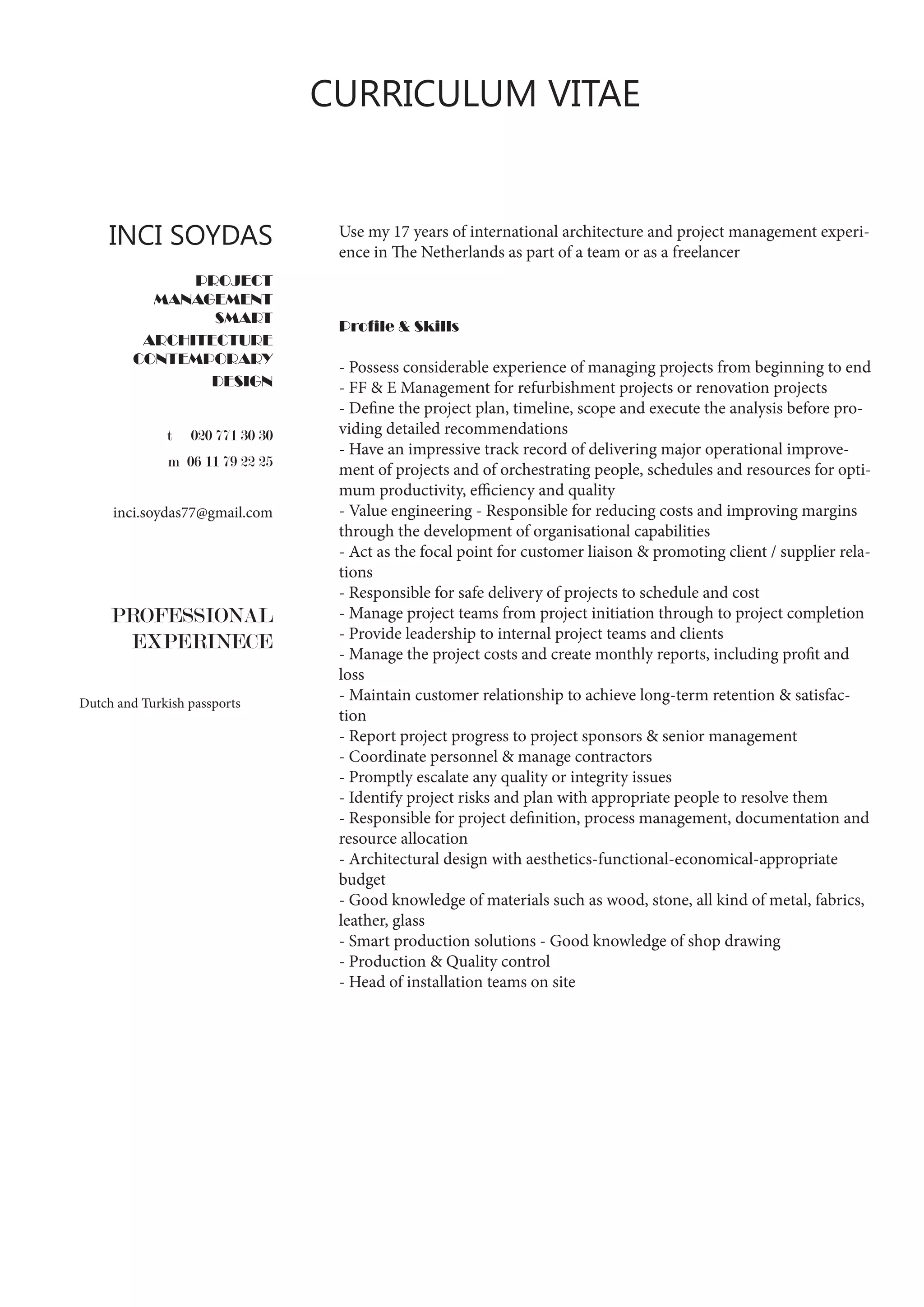 inci soydas cv | PDF