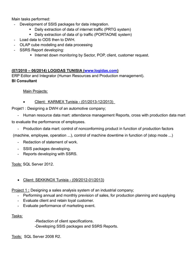 Oussama_CV RESUME | PDF