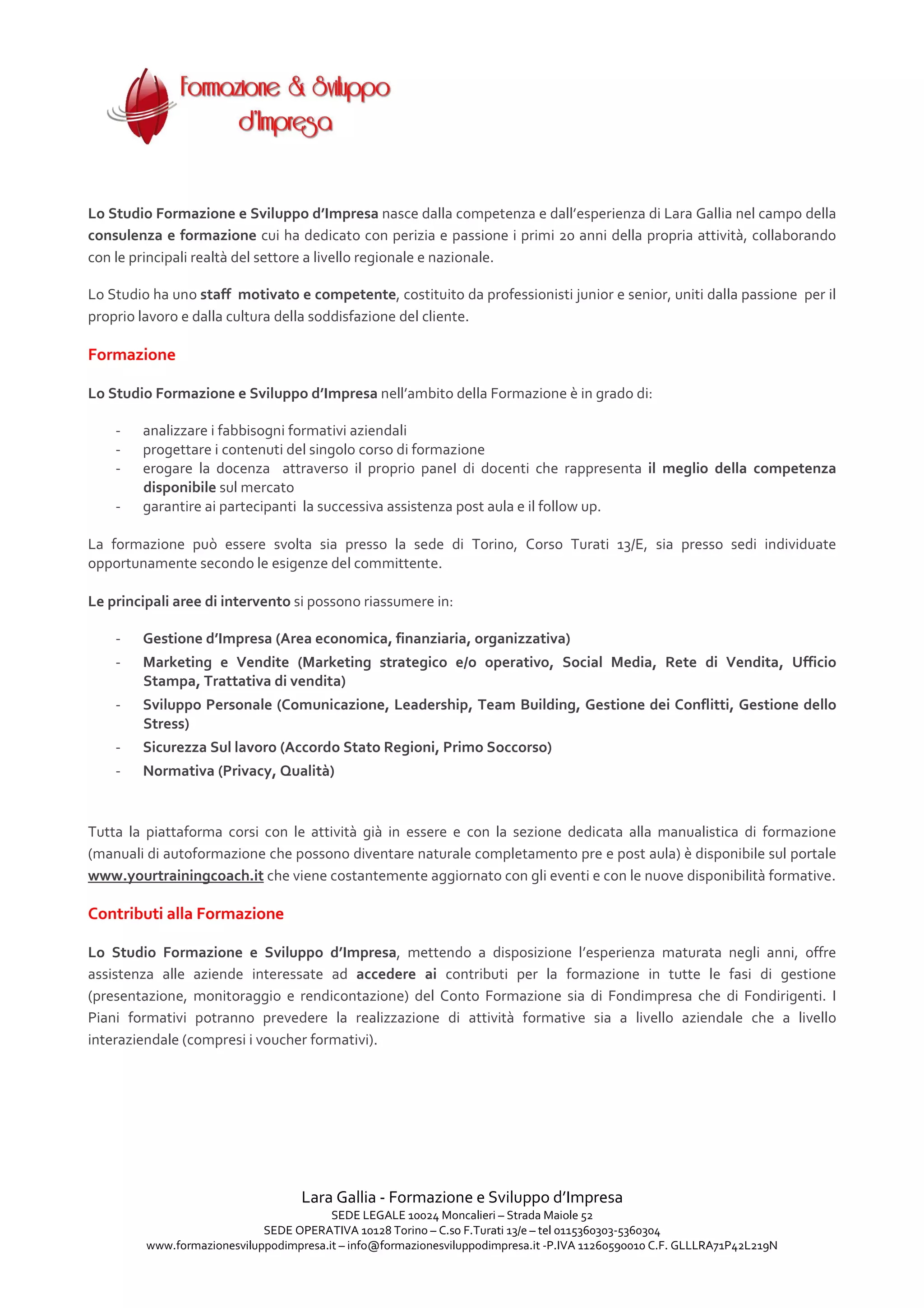 presentazione FS def | PDF | Management Consulting Industry | Industries