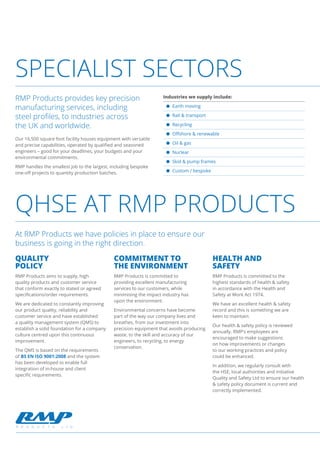 RMP Brochure | PDF