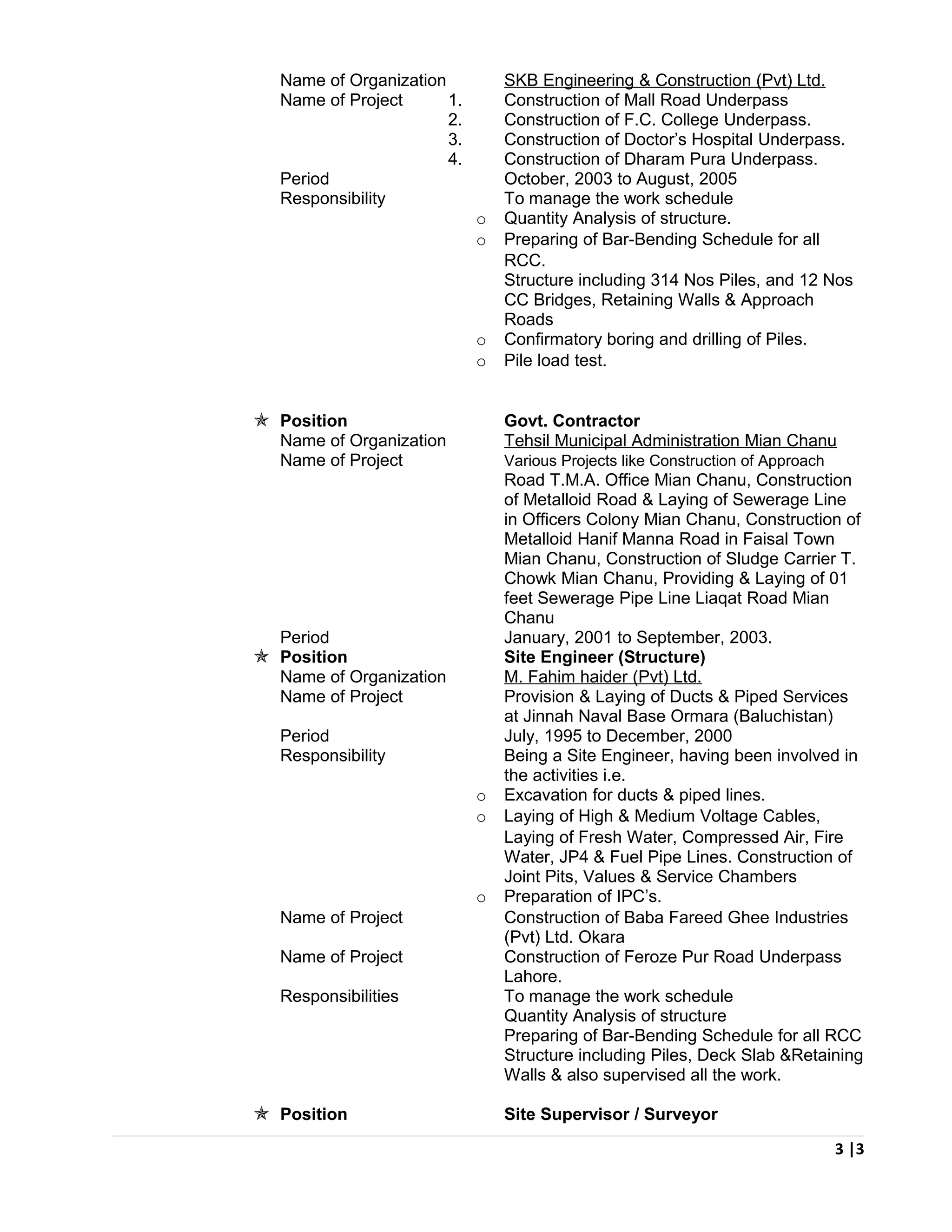 A. Nasir CV(1) | PDF