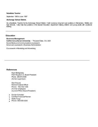 Garrett Gross Resume 2 | DOCX | Golf | Sports