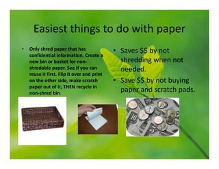 OCCU Recycle Power Point-1 | PDF