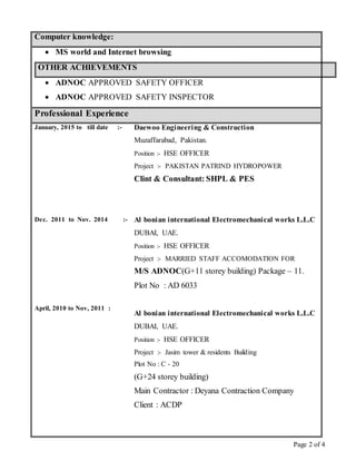 ( IBRAHIM CV ) | DOCX