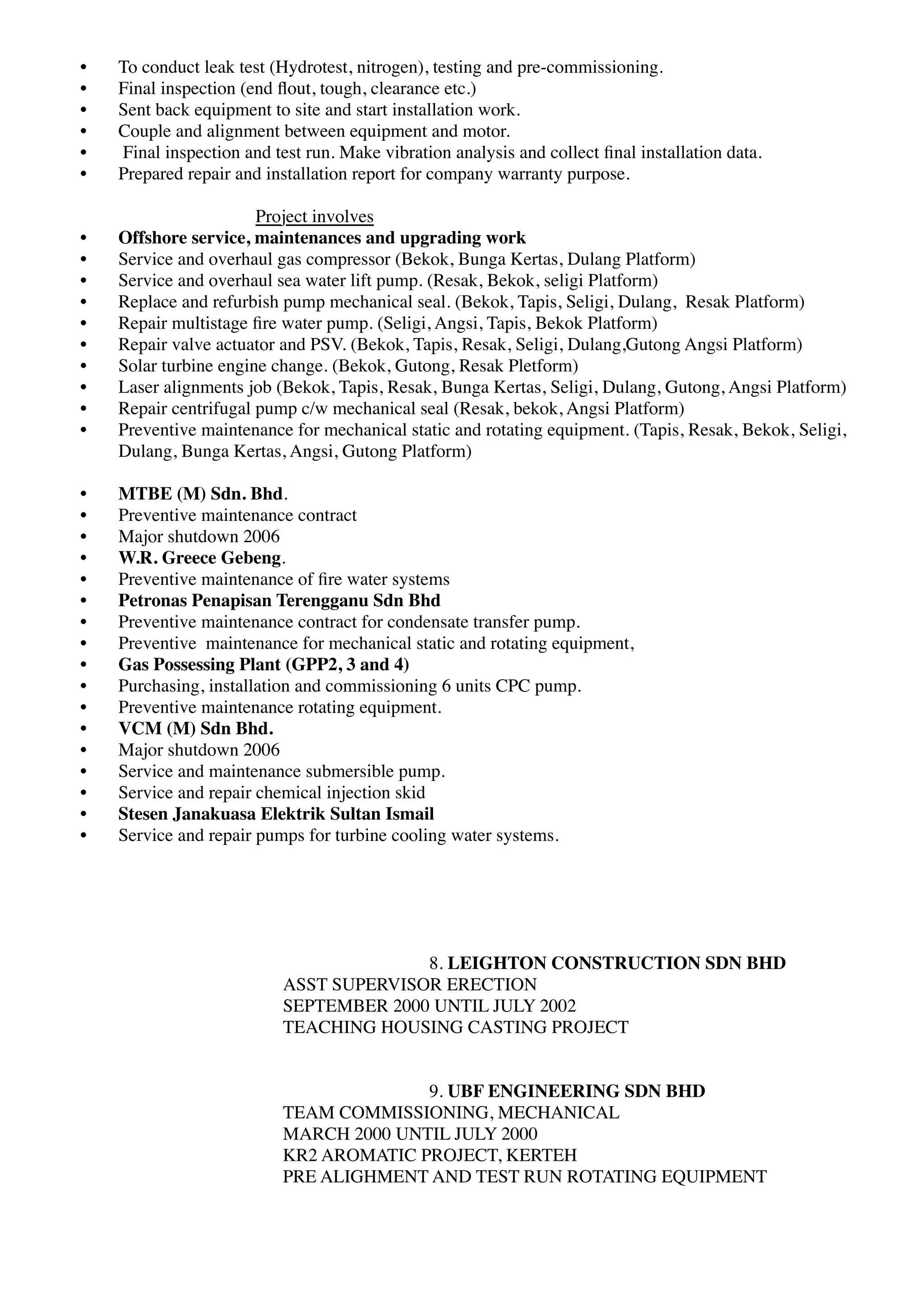 Zuraidi Resume update 2016 | PDF