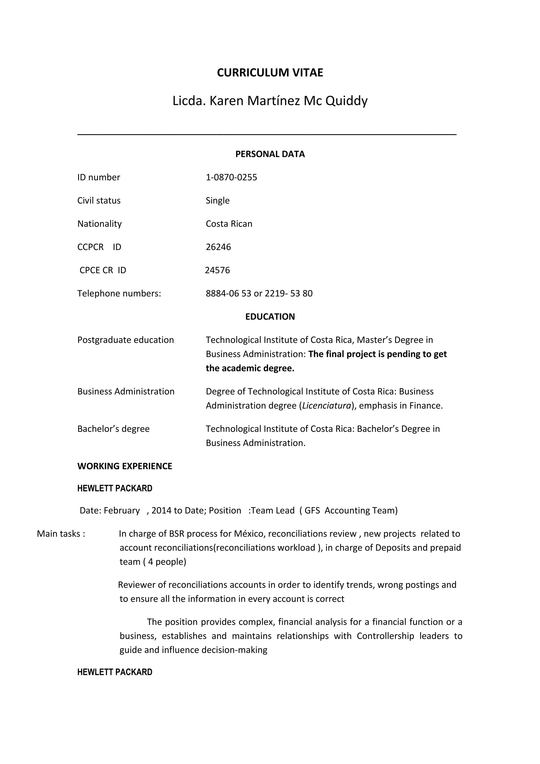 v2 CURRICULUM VITAE KM-English | DOC