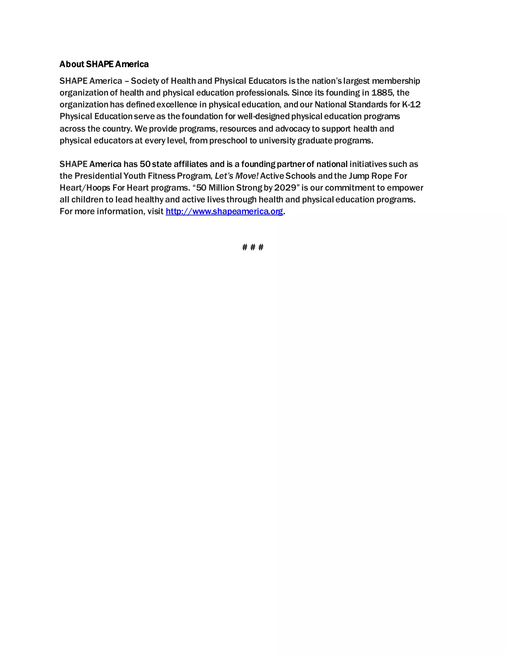 Outstanding Adapted PE Program Award | PDF