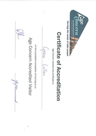 Certificate of Accreditation 2016 | PDF