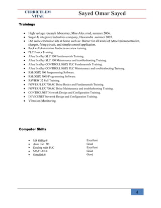 Sayed_Omar's C.V | PDF