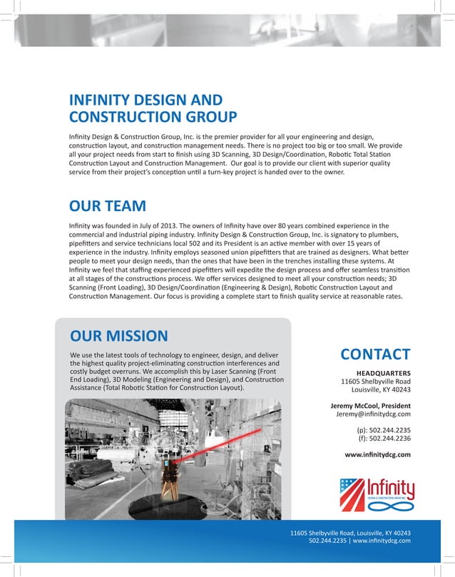 Infinity Services Brochure | PDF