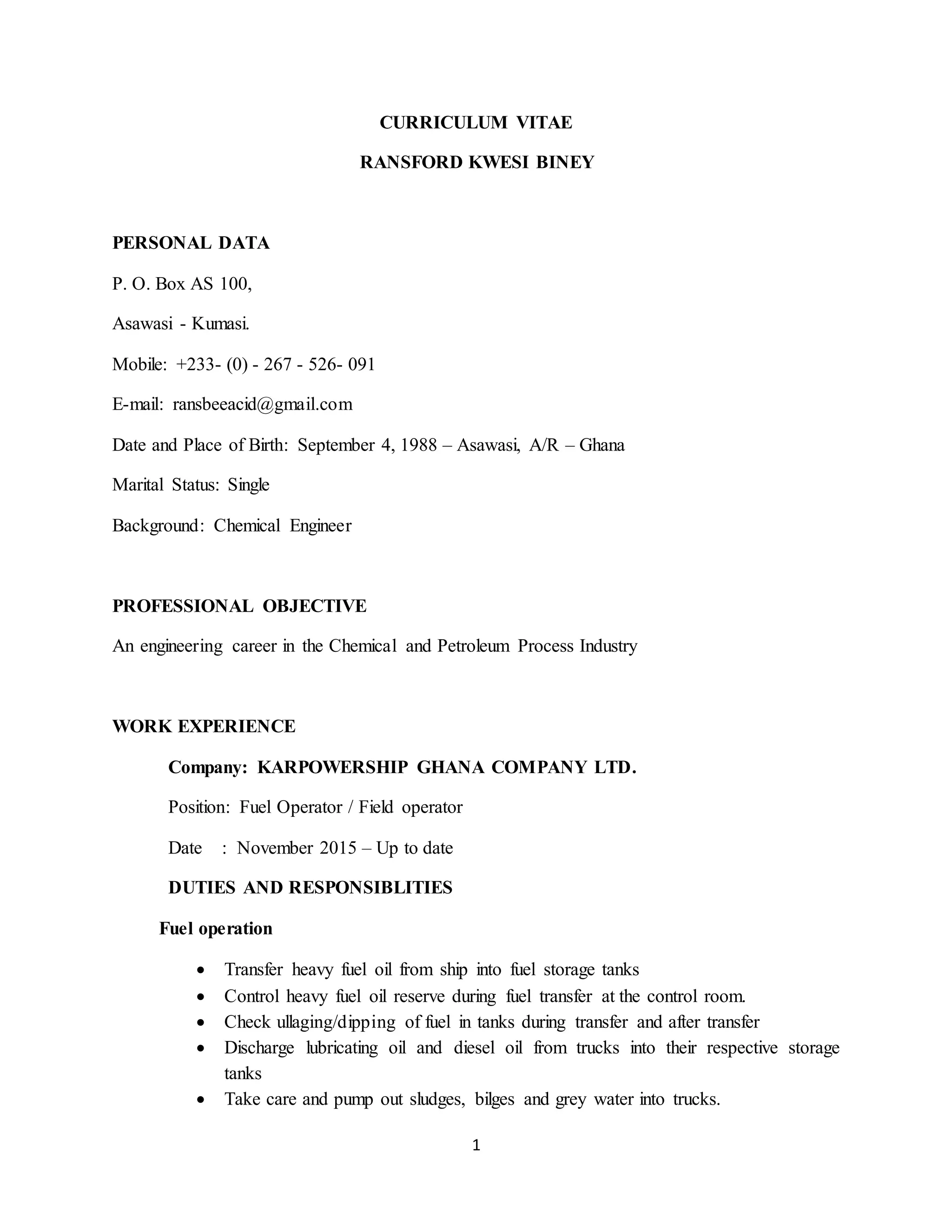 Ransford CV-final(1) | PDF