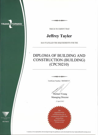 Diploma Certificate | PDF