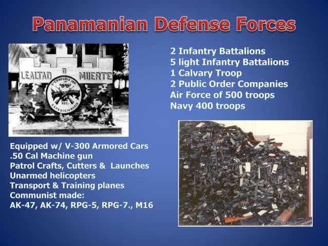 Operation Just Cause | PPTX | Arms & Ammunition | Sensitive Topics