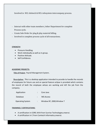 My Updated Resume | PDF