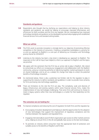 RegTech feedback statement | PDF