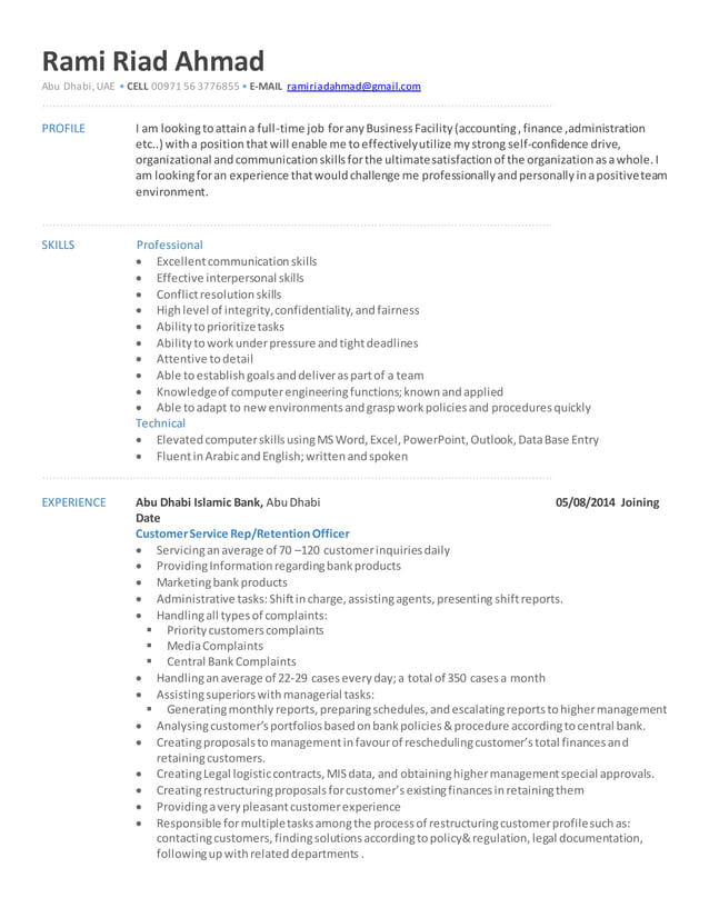 RAMI AHMAD CV2 (1) | PDF