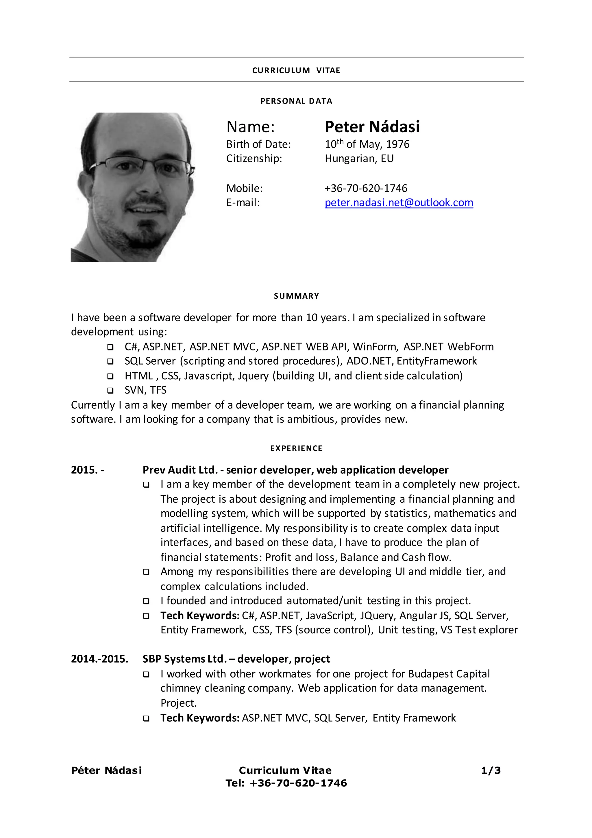 nadasi_peter_cv_eng_16sept | PDF