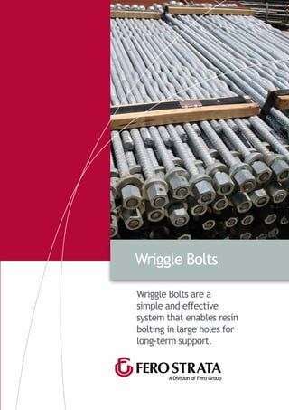 Fero Strata product brochure 2013_wriggle-bolts | PDF