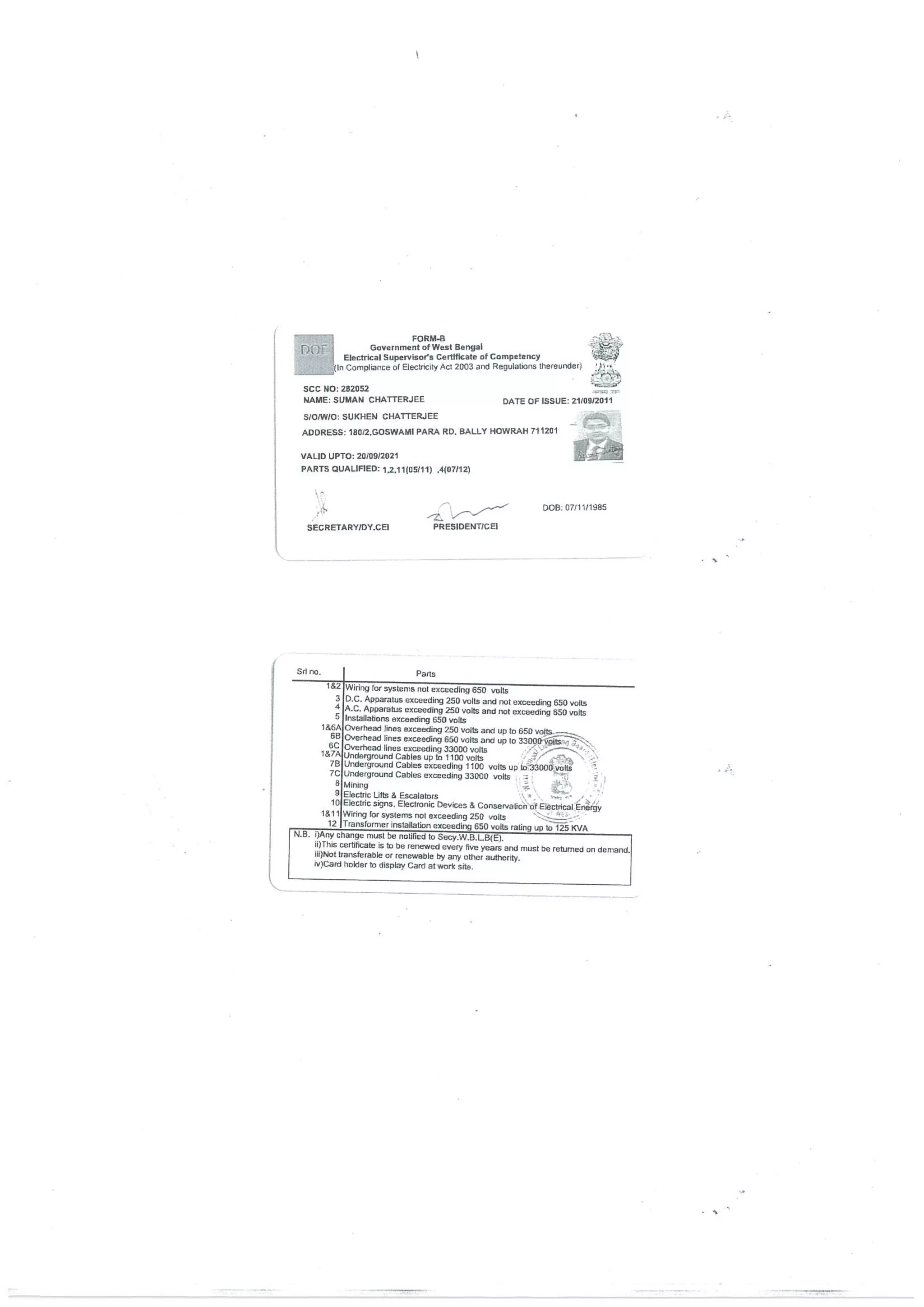 SUPERVISOR CERTIFICATE OF COMPETENCY | PDF