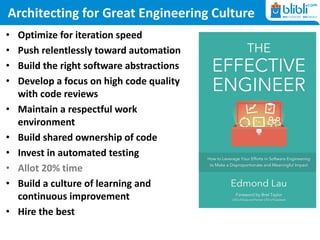 Architecting for Huper Growth and Great Engineering Culture | PPT