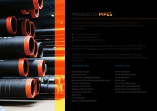 Rainbo Supplies Brochure Oil & Gas | PDF