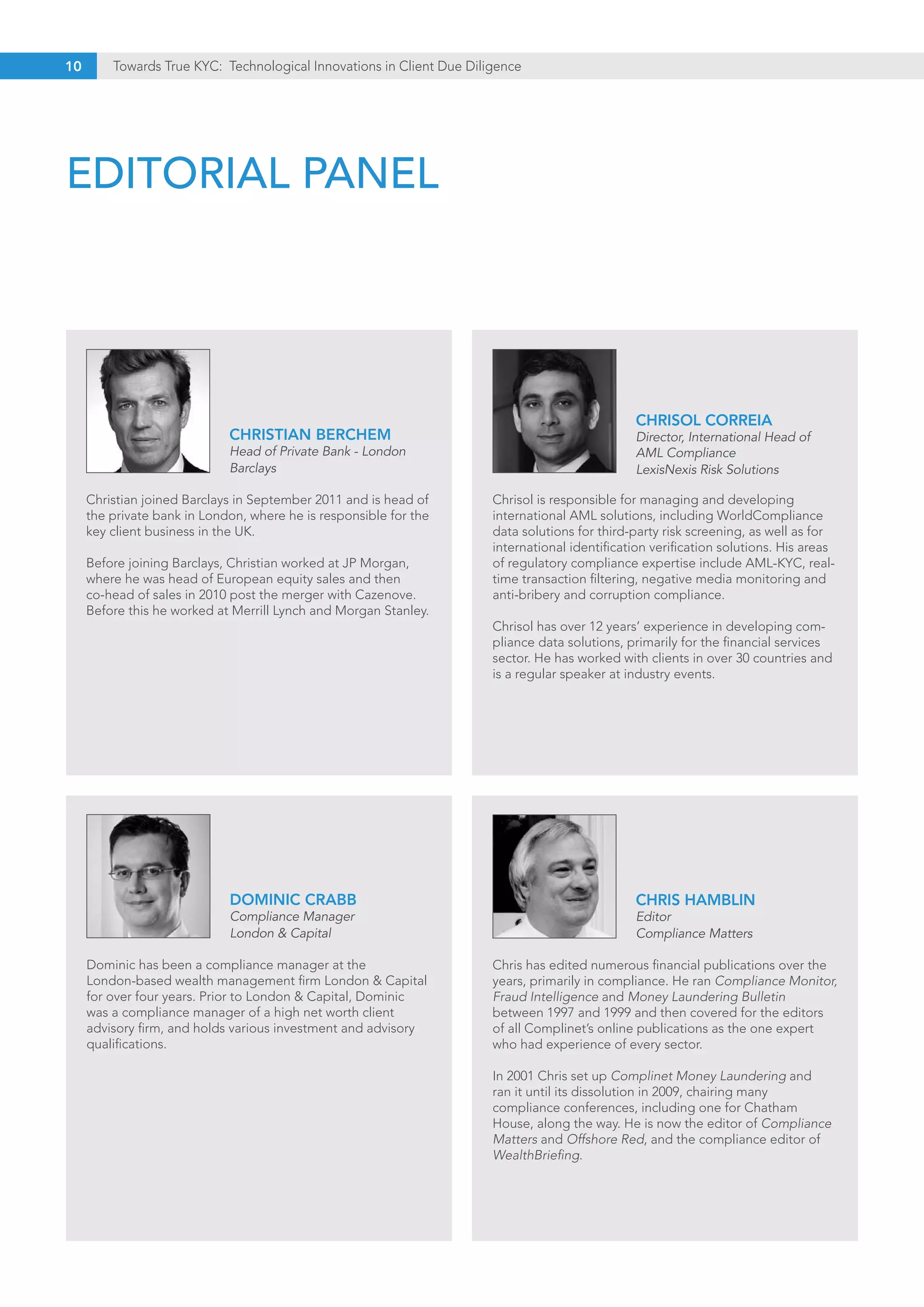 _EY_smartKYC-Technological Innovations in KYC_3-16 | PDF | Financial Regulation | Economy