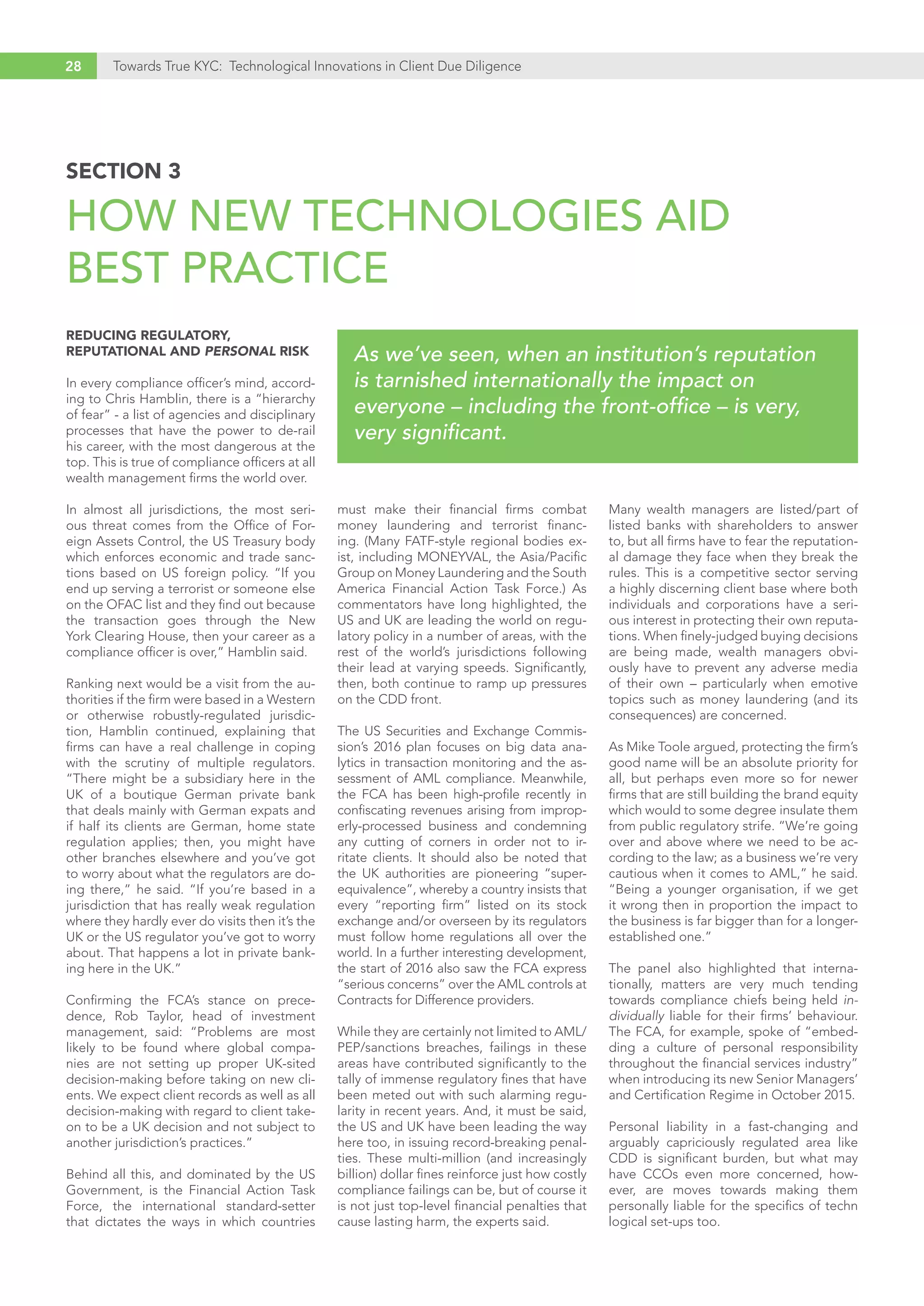 _EY_smartKYC-Technological Innovations in KYC_3-16 | PDF | Financial Regulation | Economy