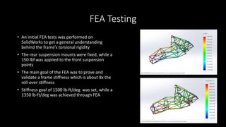 University of Michigan-Dearborn Formula SAE Electric Frame Design | PPTX