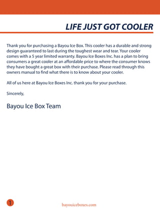 Bayou Ice Box