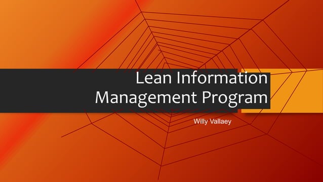 Lean_Information_Management_Plan | PPT