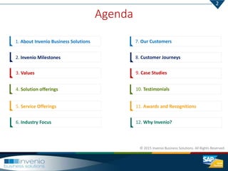 Corporate Overview - Invenio Business Solutions | PPT