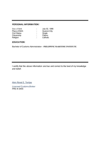 ALVIN RONALD E | PDF