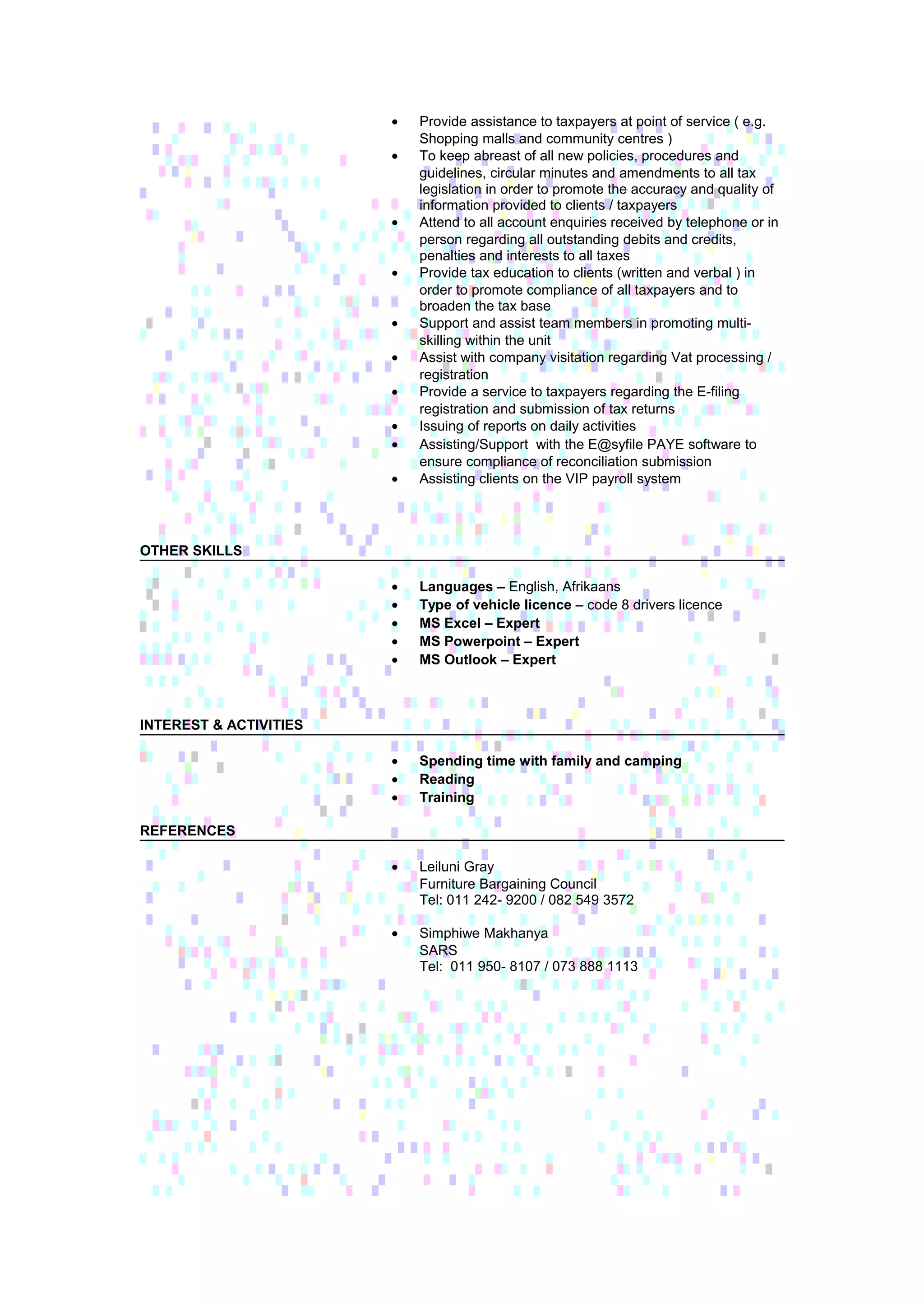 CLINT NORRIS - RESUME | DOC