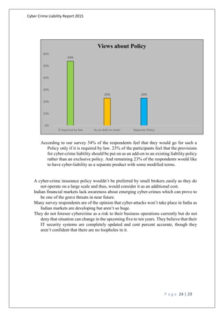 Cyber crime liability report | PDF