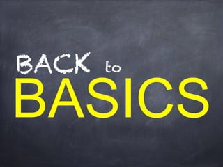 3 Back to Basics (Eating Healthy Food) | PPT