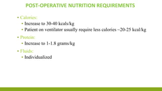 Post surgery Nutrition- Semi elemental Formula | PPT