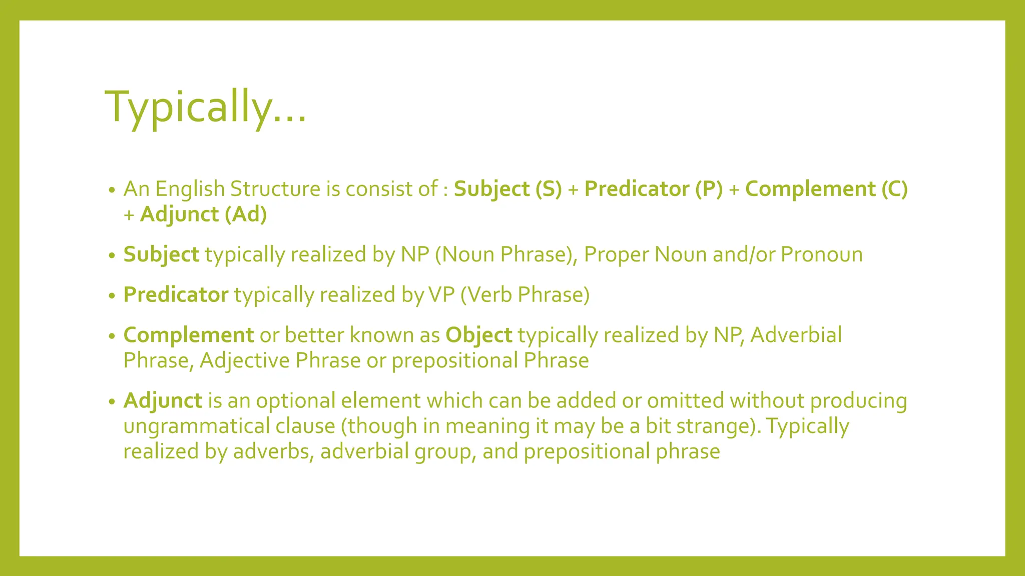 3 Bahasa Inggris - Noun Phrase Structure.pptx