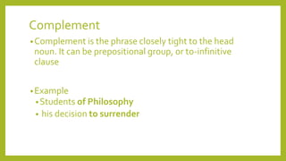 3 Bahasa Inggris - Noun Phrase Structure.pptx