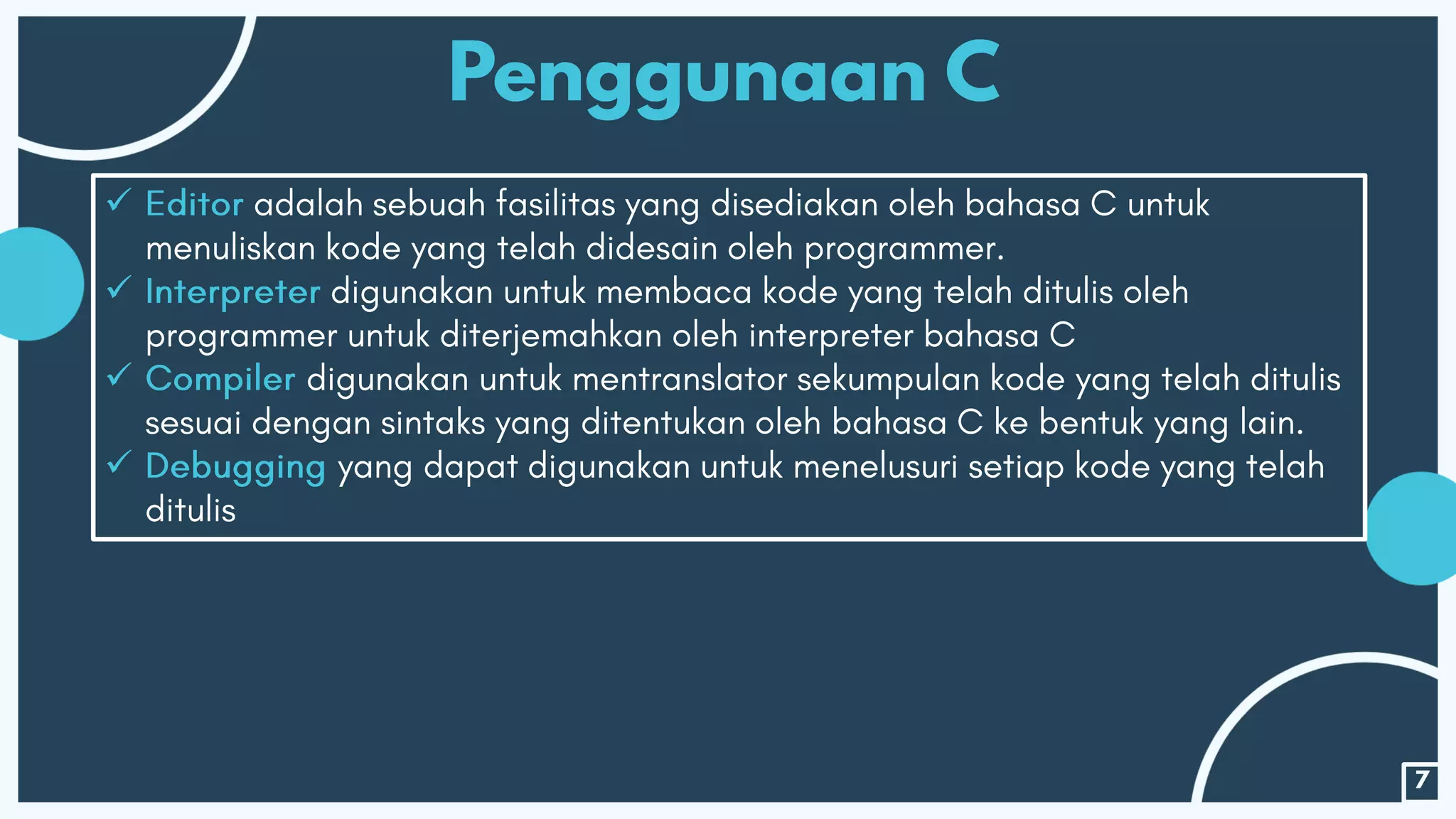 Dasar-Dasar Pemrograman - 3 Bahasa Pemrograman C | PDF
