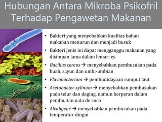 3 bakteri thermofil, mesofil dan psikrofil | PPTX