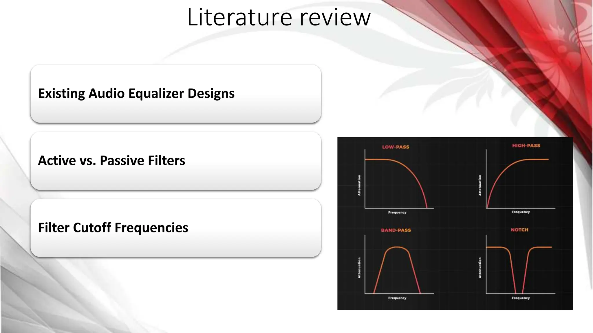 Design three band equalizer using Proteus | PPTX